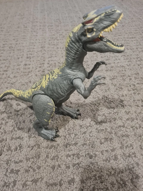 JURASSIC WORLD ROARIVORES Allosaurus Sound Dinosaur Mattel 2017 £10.00 ...