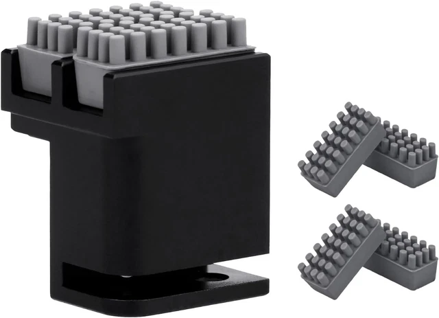 P1S/P1P NOZZLE WIPER with 4PCS Extra Silicone Brush Replacement,Heatbed ...