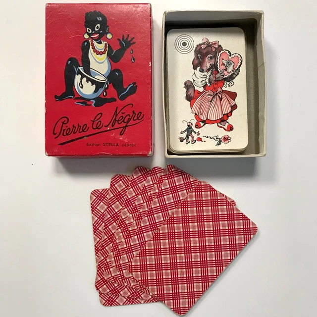 PIERRE LE NEGRE Jeu De Carte Ancien Chien Dogs Hunde Lot 264 EUR 40,00 ...