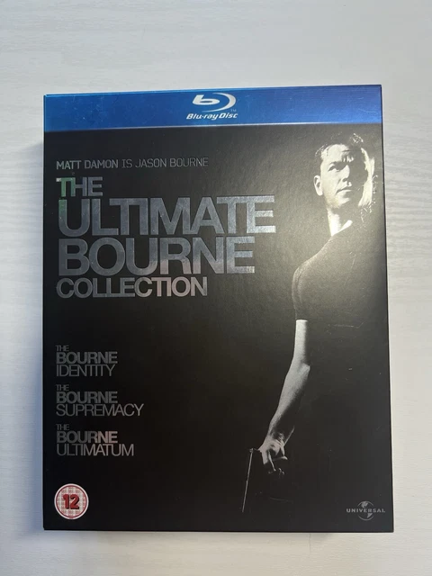 THE ULTIMATE BOURNE COLLECTION Blu ray Boxset Identity Supremacy ...