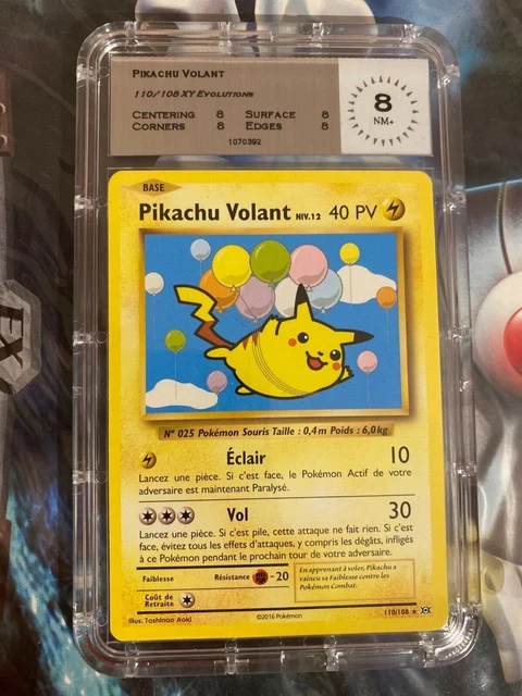 PIKACHU SURFEUR ET volant 2016 MTG GRADE EUR 220,00 - PicClick FR