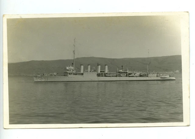 US NAVY DESTROYER USS Hatfield DD-231 Old Photo 1940 EUR 30,00 ...