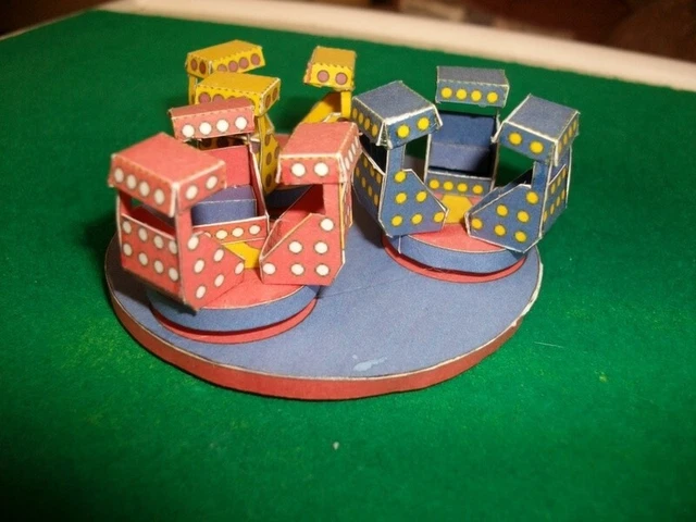 FAIRGROUND MODEL OO Scale Model Funfair 00 Gauge Kids Mini Twist £3.99 ...