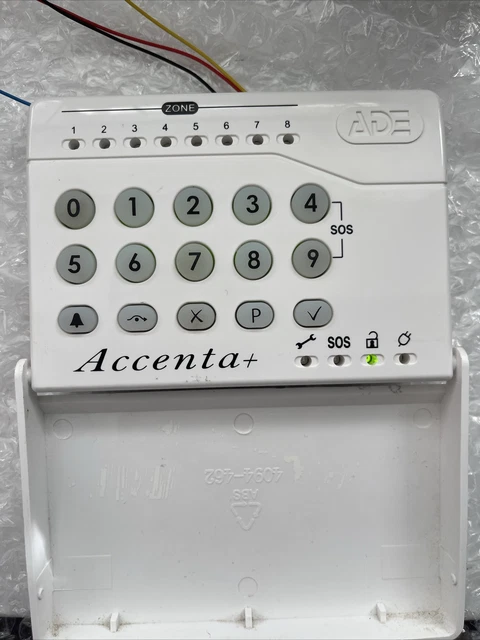 ADE HONEYWELL ACCENTA + KEYPAD Good Used Condition £43.00 - PicClick UK
