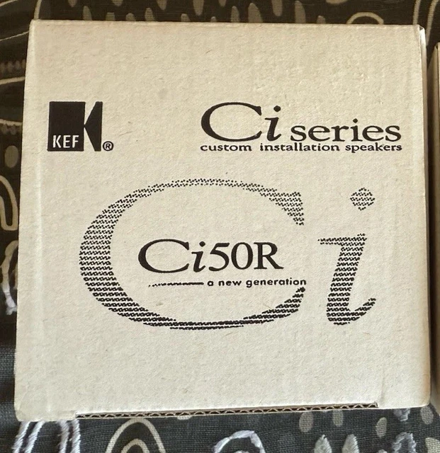 KEF CI50R WHITE SINGLE SPEAKER SP3439 Ci series custom installation ...