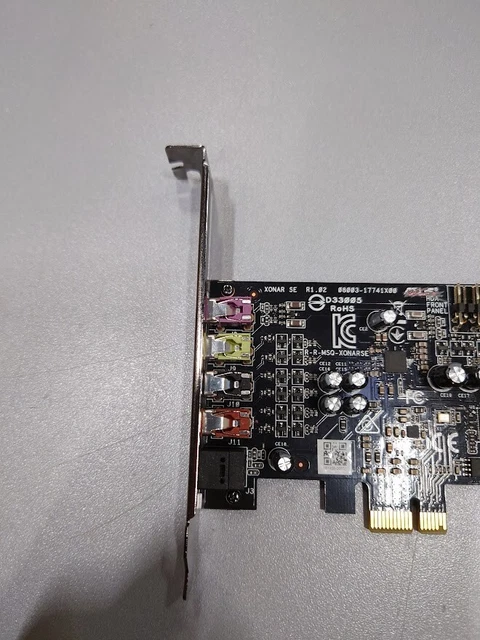 ASUS XONAR SE PCIe 5.1 Channel Sound Card, High-Definition Audio ...