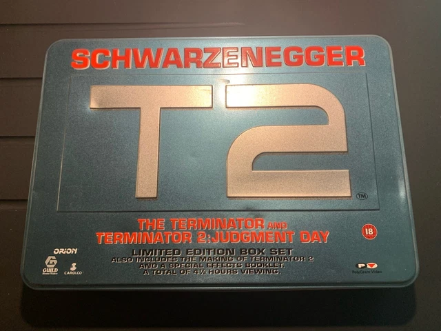 THE TERMINATOR AND Terminator 2 Limited Edition Box Set | VHS £5.50 ...