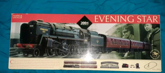 HORNBY R1052 EVENING STAR TRAIN SET ( MARKS & SPENCER) One Set Of ...