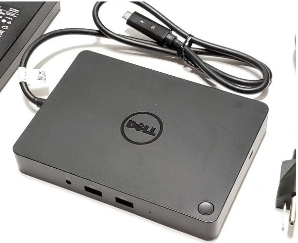 DELL DOCKING STATION K17A001- WD15 Thunderbolt USB-C (093) USED-WORKING ...