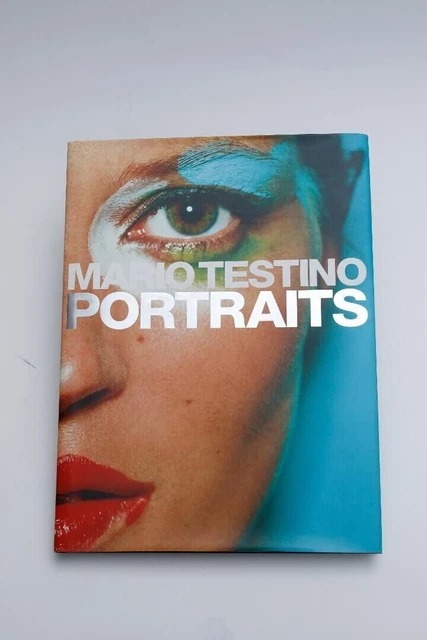MARIO TESTINO PORTRAITS Photo Book Bulfinch photographe de mode 2002 ...