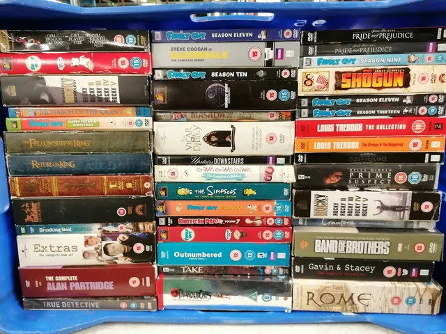 BBC ITV CHANNEL 4 SKY DVD Box Set TV Series and Movies Job Lot ...