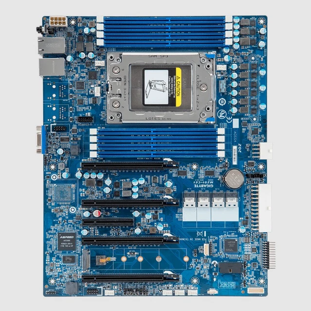 GIGABYTE MZ01-CE1 AMD EPYC 7002/7003 MAINBOARD SP3 DDR4 SERVER £449.00 - PicClick UK