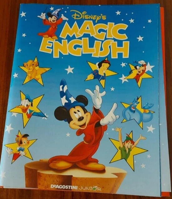 MAGIC ENGLISH DISNEY'S- De Agostini Junior VHS (1996) N.1-13 EUR 45,00 ...