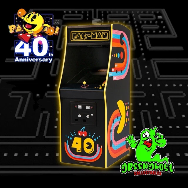 RARE OFFICIAL PAC-MAN 40th Anniversary Quarter Size Arcade 2020 - SEALED £299.99 - PicClick UK
