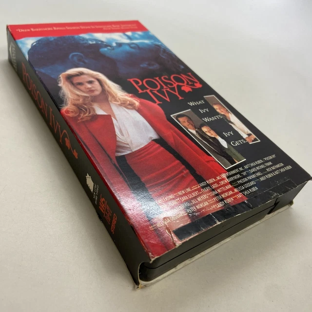 POISON IVY DREW Barrymore VHS Tape $7.99 - PicClick CA
