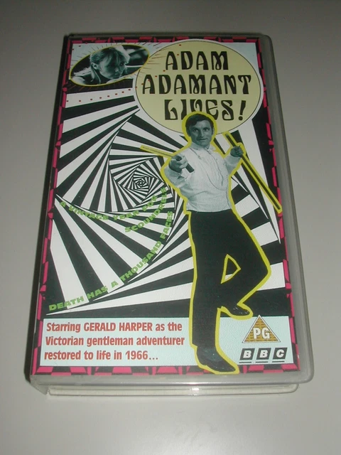 ADAM ADAMANT LIVES! BBC TV series VHS video tape £3.50 - PicClick UK