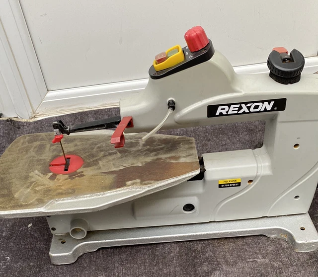 REXON VARIABLE SPEED Scroll Saw--Model;Vs4003A--Used £140.00 - PicClick UK