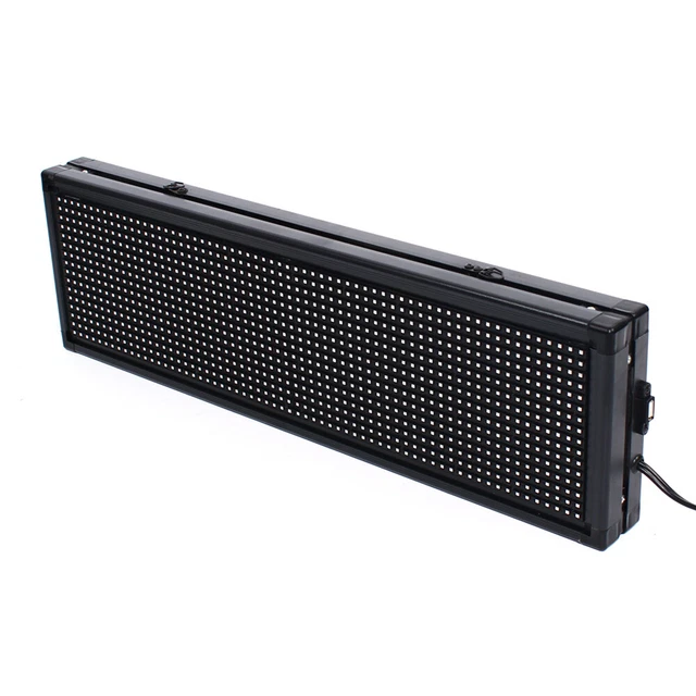110V/60HZ PROGRAMMABLE SEMI-OUTDOOR Full Color LED Display Sign ...