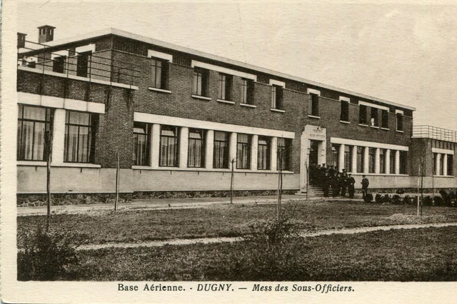 CARTE DUGNY BASE aérienne Mess des Sous Officiers EUR 8,00 - PicClick FR