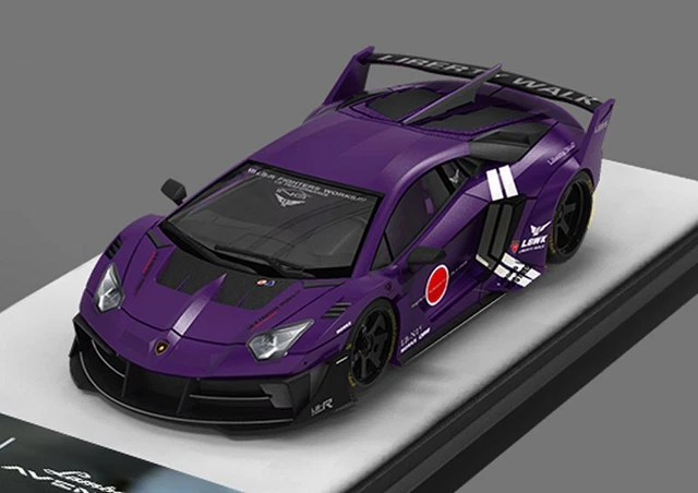 LAMBORGHINI AVENTADOR LP700 GT Evo - LBWK - purple - TPC 1:64 EUR 39,50 ...