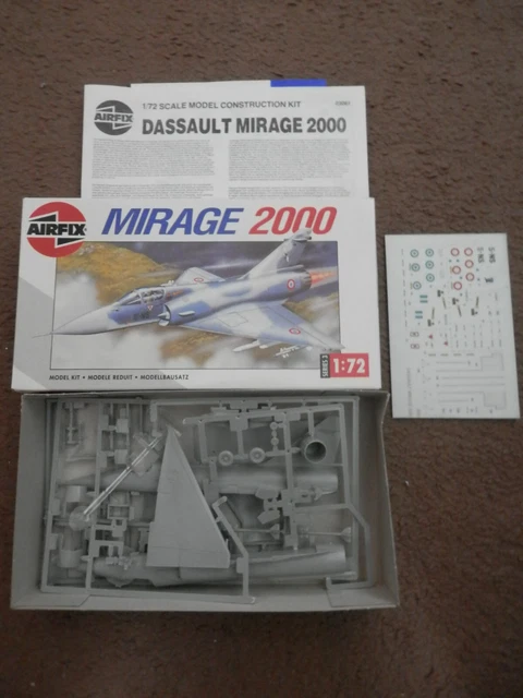 AIRFIX MIRAGE 2000 (03061) 1/72 Scale Model Airplane Kit $23.20 ...