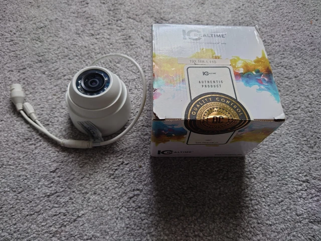 IC REALTIME CCTV Cameras Pair X2 Zenon Model £89.99 - PicClick UK