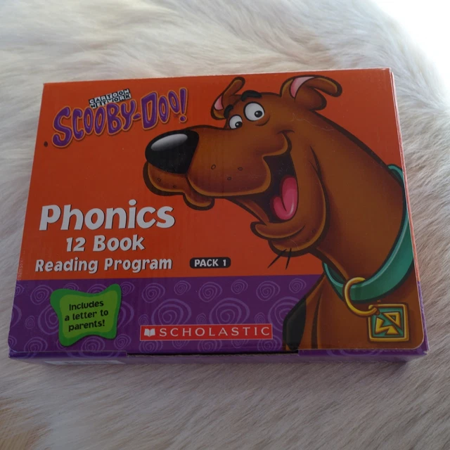 SCOOBY DOO PHONICS Books with CASSETTE Scooby Doo Box Set Lot SCOOBY ...