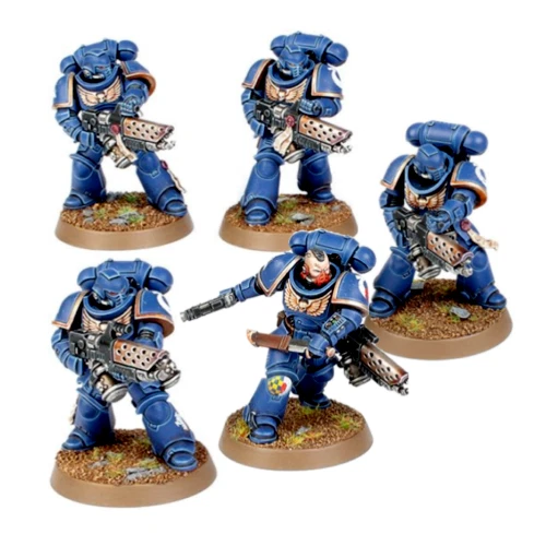 WARHAMMER LEVIATHAN SPACE Marine Primaris Infernus Squad x5 Marines NOS ...