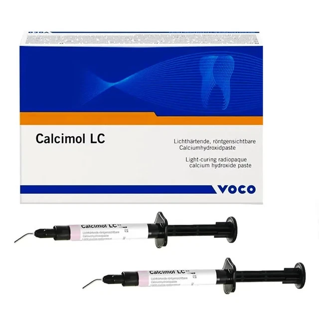 VOCO CALCIMOL LC Light-Curing Radiopaque Calcium Hydroxide Paste.(Free ...