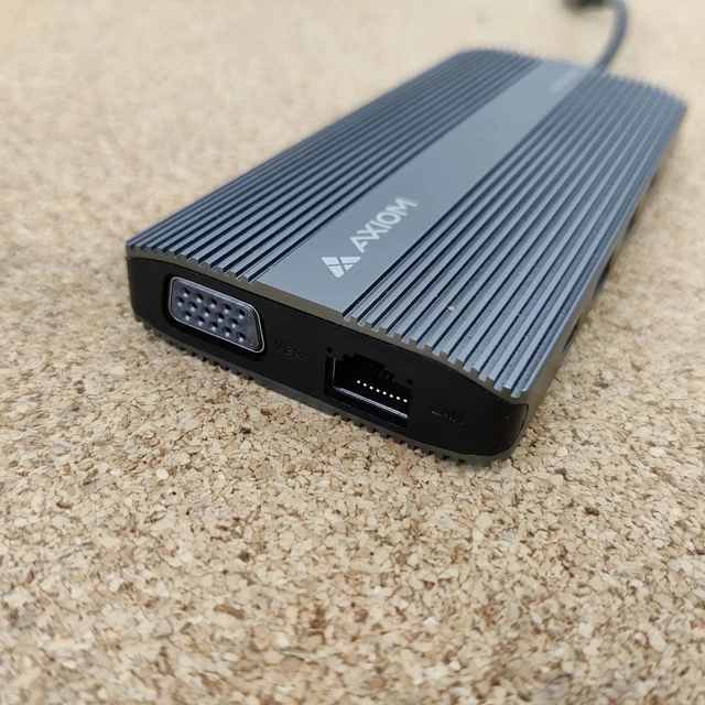 DOCKING STATION AXIOM Hp 1201 Type-C 12 In 1 Usb 3.0 Hdmi EUR 58,55 ...