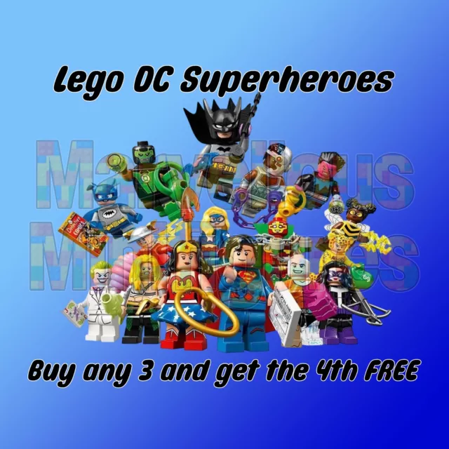 LEGO DC COMICS Super Heroes Minifigures Series 71026 Rare Retired £5.99 ...