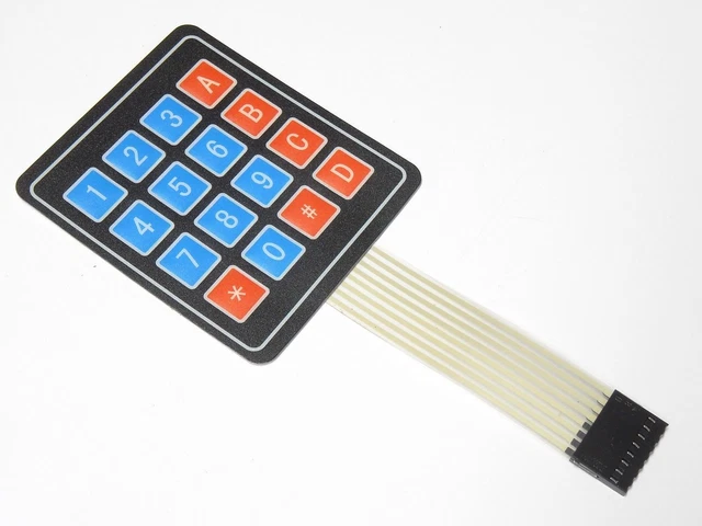 16 Touches Matrice Clavier Contrôle Panneau Clavier Arduino 11 Eur 291 Picclick Fr 