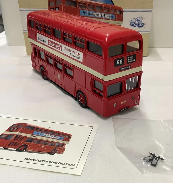 BOXED CORGI DAIMLER Fleetline Manchester Corporation Bus Die-Cast Model ...
