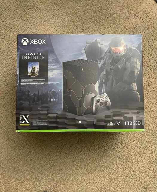 CONSOLE XBOX SERIES X - HALO INFINITE - Édition limitée collector EUR 1 ... CONSOLE XBOX SERIES X - HALO INFINITE - Édition limitée collector EUR 1 ...