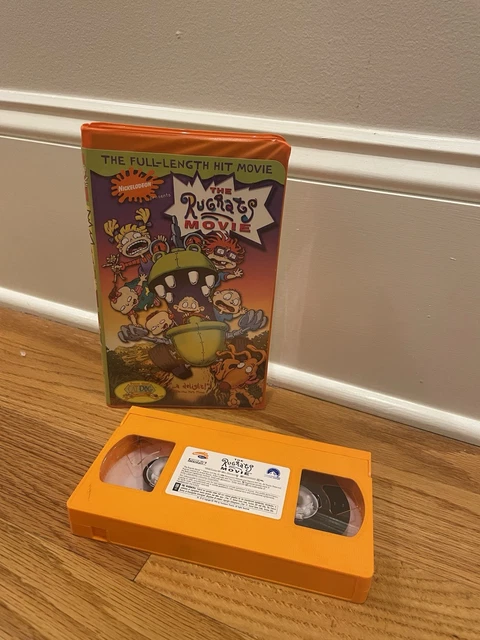 THE RUGRATS MOVIE (VHS, 1998, Orange Clamshell) Paramount Animation ...