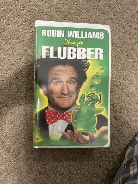 DISNEY'S 1997 VHS Tape "Flubber," Starring Robin Williams £7.25 ...
