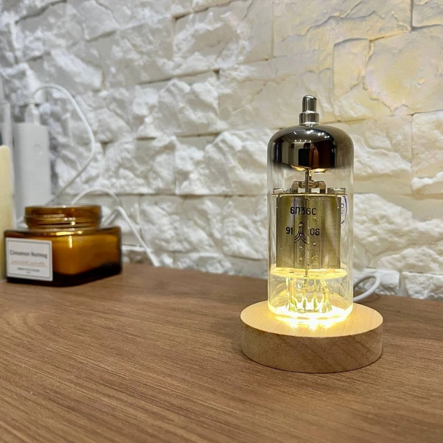 6P45S / 6P36S Vacuum Tube Nightlighter LED USB Steampunk Geek ...