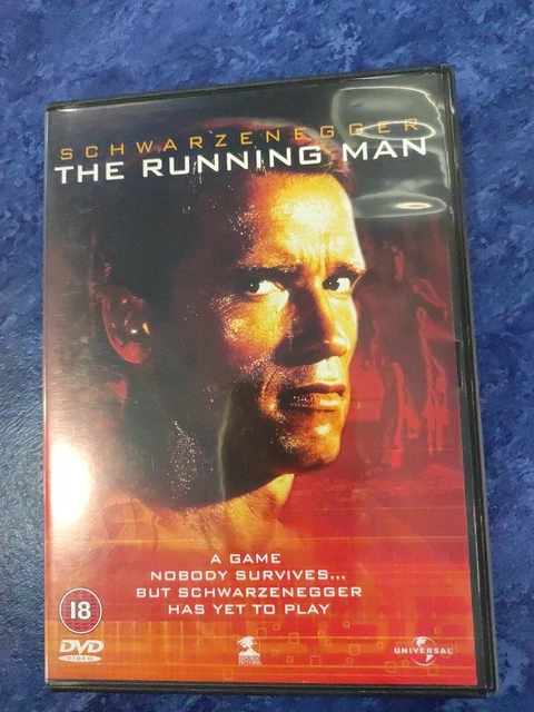 THE RUNNING MAN DVD _ Arnold Schwarzenegger, Maria Conchita Alonso, vgc ...