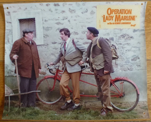 OPERATION LADY MARLENE Serrault Menez Photo d'Exploitation Lobby Card ...