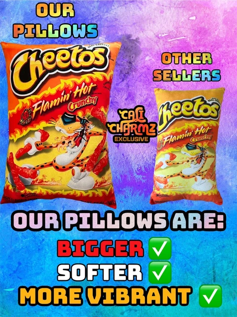 JUMBO RICE KRISPIES CEREAL CANDY CHIPS CHEETOS LAYS Decorative Pillow ...