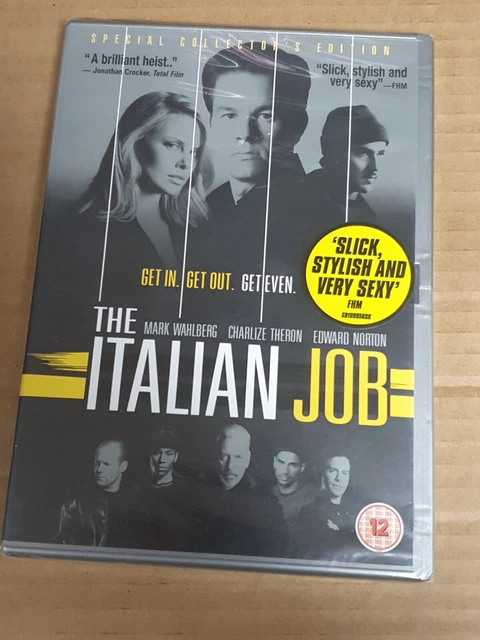 THE ITALIAN JOB DVD Action & Adventure (2003) Jason Statham £3.99 ...
