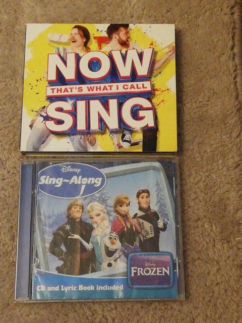 NOW THAT'S WHAT I Call Sing And Disney Sing Along Frozen Cds £2.00 ...
