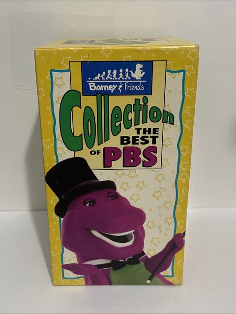 BARNEY & FRIENDS Collection The Best of PBS VHS, 1996, 4-Tape Box Set ...