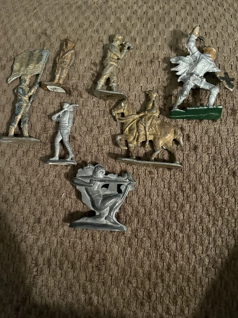 VINTAGE LEAD TOY Soldiers Pre 1970 Lot Of 7 $12.95 - PicClick