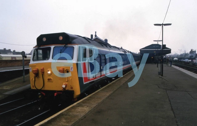 35MM RAILWAY SLIDE of Class 50 50032 @ Salisbury Copyright to Buyer £4. ...