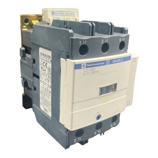 TELEMECANIQUE LEISTUNGSSCHÜTZ LC1 D8011 LC1D80 Schütz Power Contactor ...