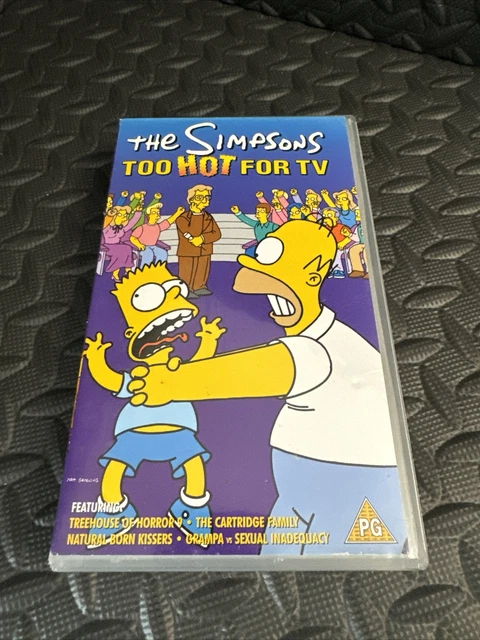 LES SIMPSONS TOO Hot For TV (animé) (VHS/SUR, 1999) FONCTIONNE EUR 7,07 ...