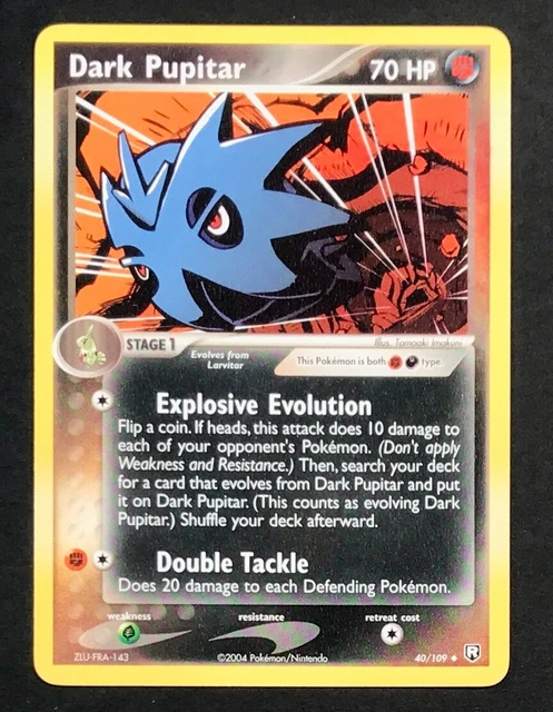 POKEMON DARK PUPITAR 40/109 Ex Team Rocket Returns Eng EUR 4,20 ...