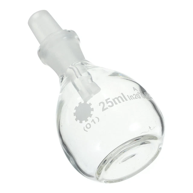 GLASS PYCNOMETER GLASS Reagent Bottle Laboratory Reagent Storage Bottle ...