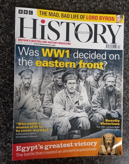 BBC HISTORY MAGAZINE April 2024 ~ Beastly Victorians ~ Egypt's Greatest ...